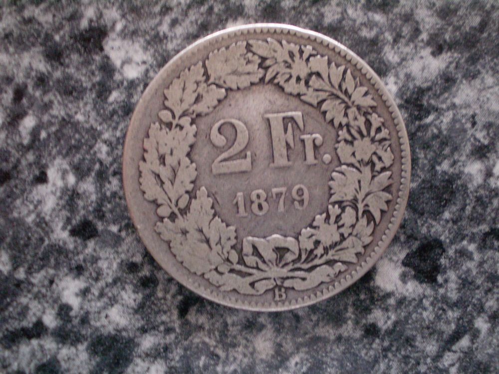 2 Fr.1879 !!! Rar !!! ab 1.- !!! (Gebraucht) in Dierikon für CHF 16 – mit Lieferung auf Ricardo ...