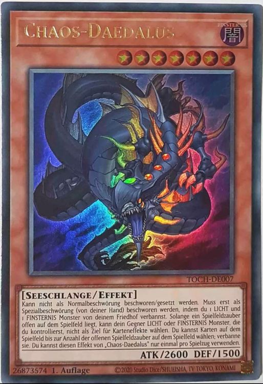 YuGiOh CHAOS-DAEDALUS | UR | Kaufen auf Ricardo