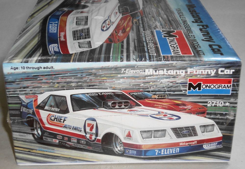 MONOGRAM 7-Eleven Mustang Funny Car 1:24 (Neu und originalverpackt) in Frümsen für CHF 45 – mit ...