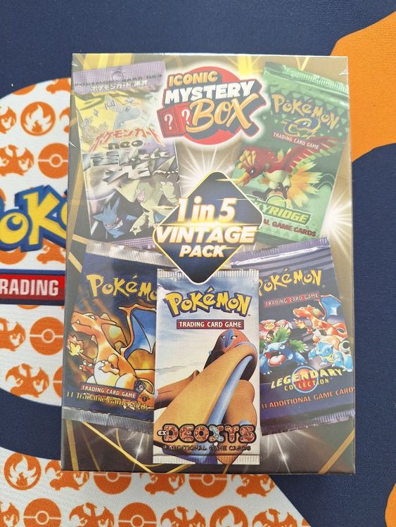 Pokemon Iconic Mystery Box 1 in 5 Vintage Pack | Kaufen auf Ricardo