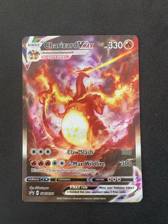 Charizard VMAX (SWSH 261) NM Zustand Englisch (Gebraucht) in Pratteln ...