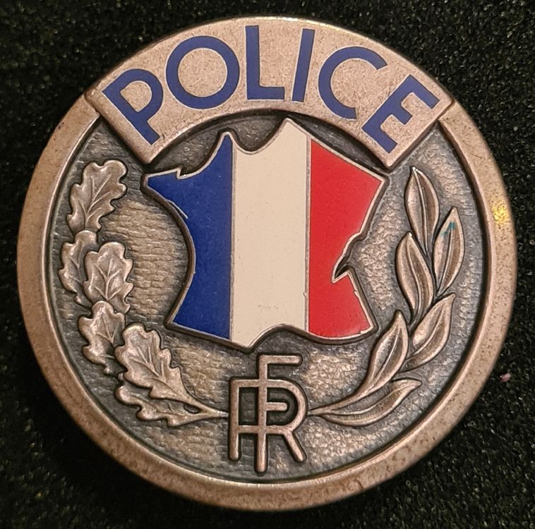 insigne metal police nationale française,polizei frankreich (Gebraucht ...
