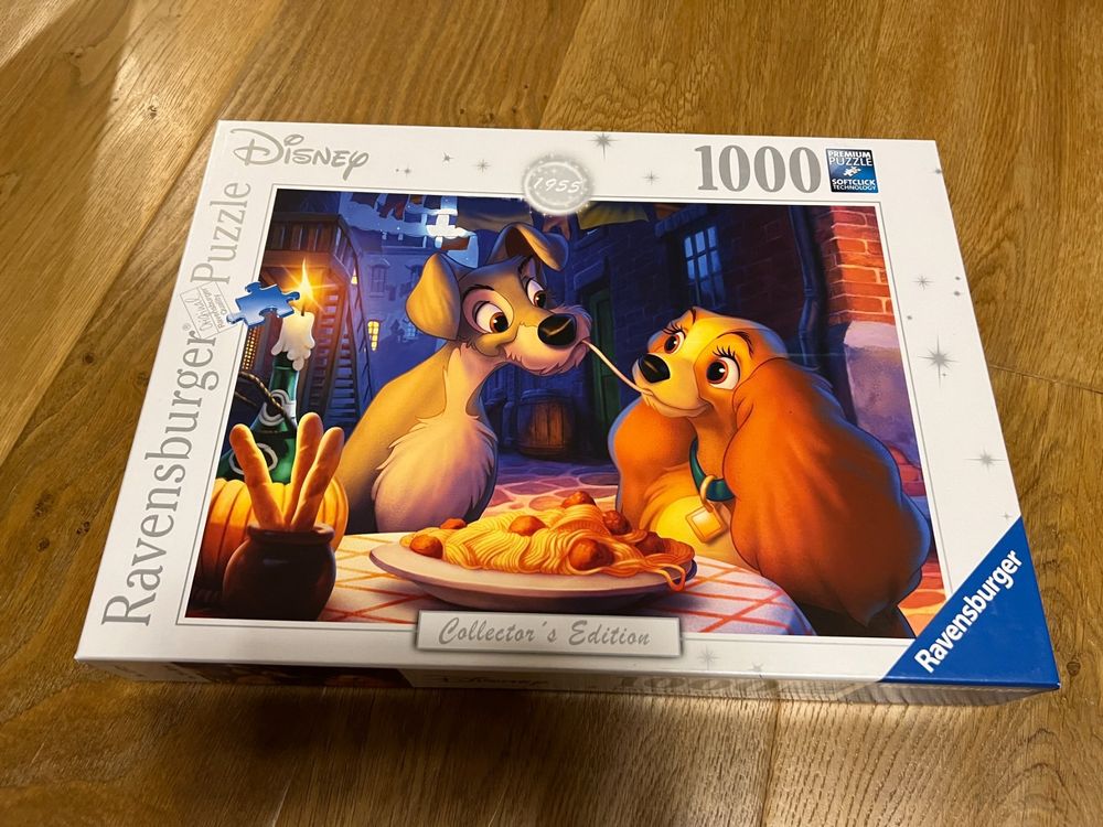 Disney Susi und Strolch Puzzle 1000 Teile Ravensburger (Neu und ...