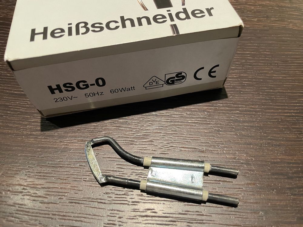 Heissschneidegerät / Thermo-Cutter v. HSGM m. Schneideklinge (Neu und ...