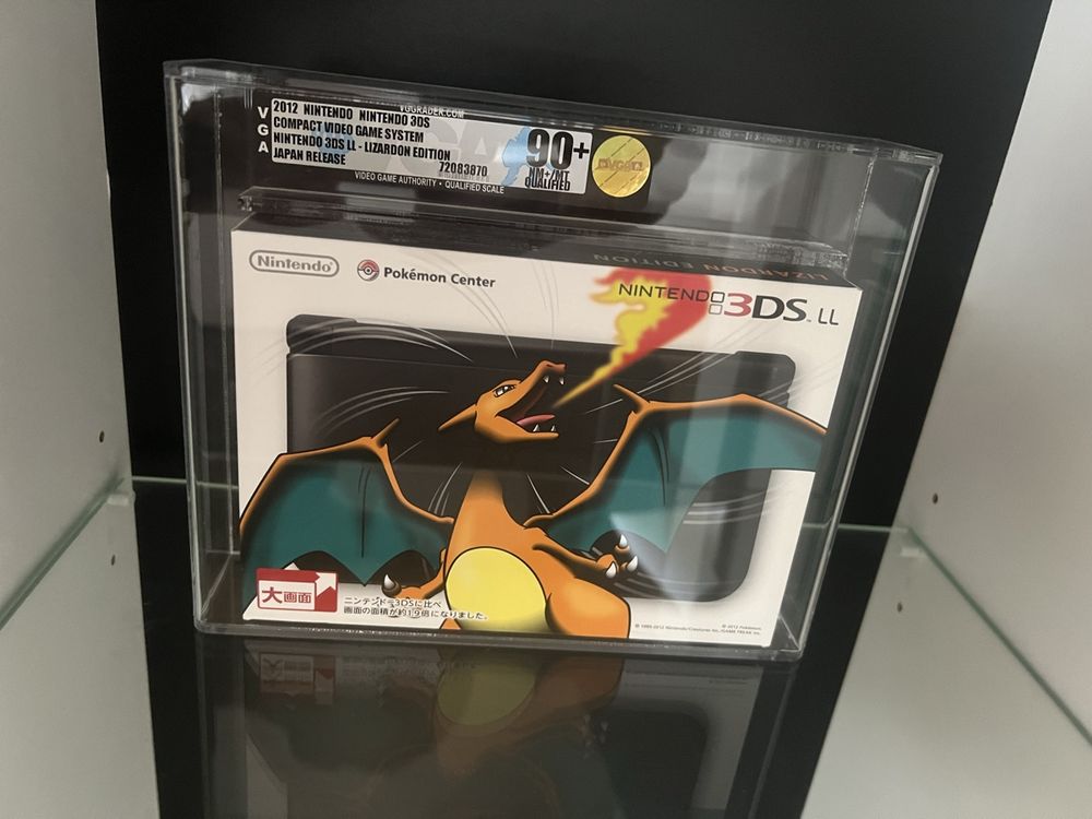 NINTENDO 3DS LL POKÉMON CENTER CHARIZARD EDITION (VGA 90+) (Neu und ...