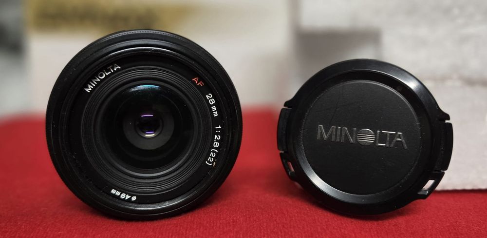 Minolta AF 28mm f/2.8 – Weitwinkelobjektiv für A-Mount (Gebraucht) in Eschen für CHF 31 – mit ...