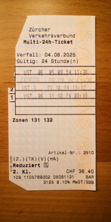 Zvv 24 Stunden Ticket _ Zvv Ticket – ZKMPP