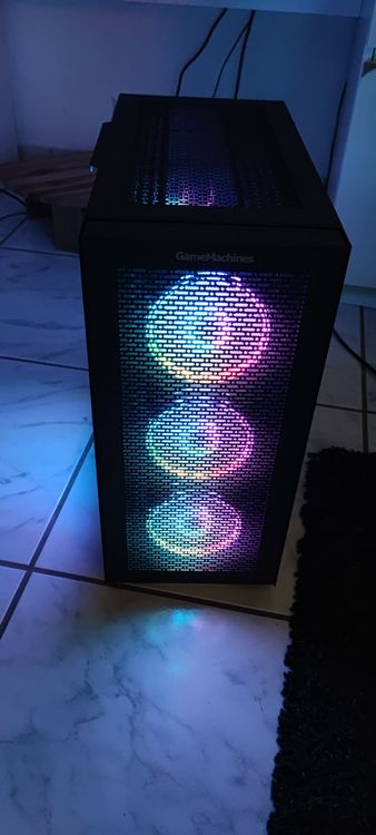 Gaming Desktop PC, AMD Ryzen, GTX 660, DDR4 Ram, RGB Case (Gebraucht ...