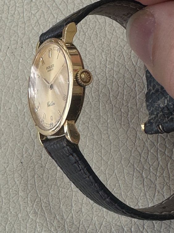 Rolex Cellini 18 Karat Gold Handaufzug läuft | Kaufen auf Ricardo