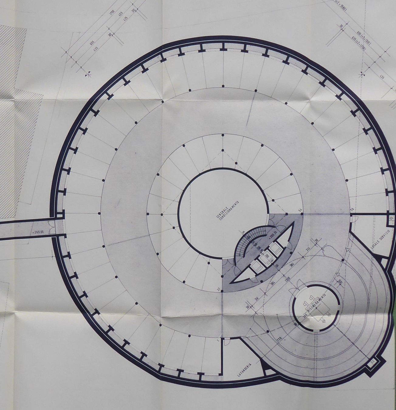 signierter original MARIO BOTTA Plan von 1986 - Architektur (Gebraucht ...