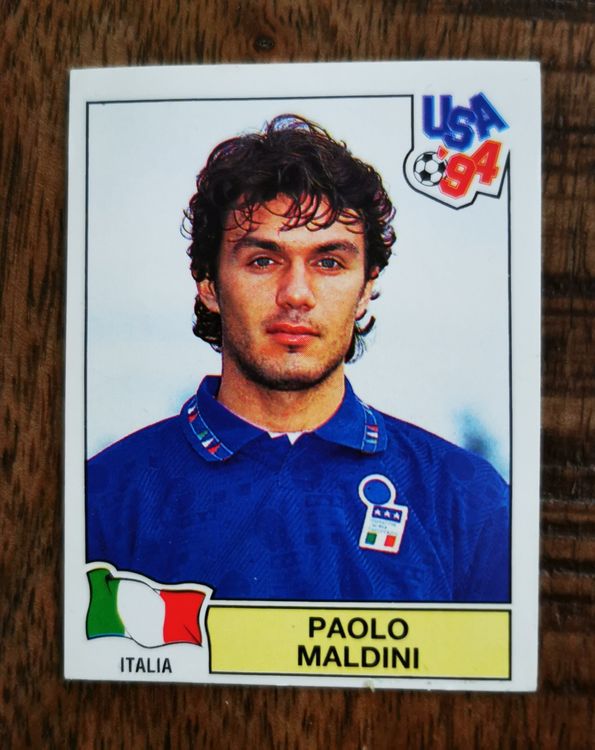 Paolo Maldini - Panini 1994 (Gebraucht) in Rotkreuz für CHF 14.9 – mit Lieferung auf Ricardo kaufen