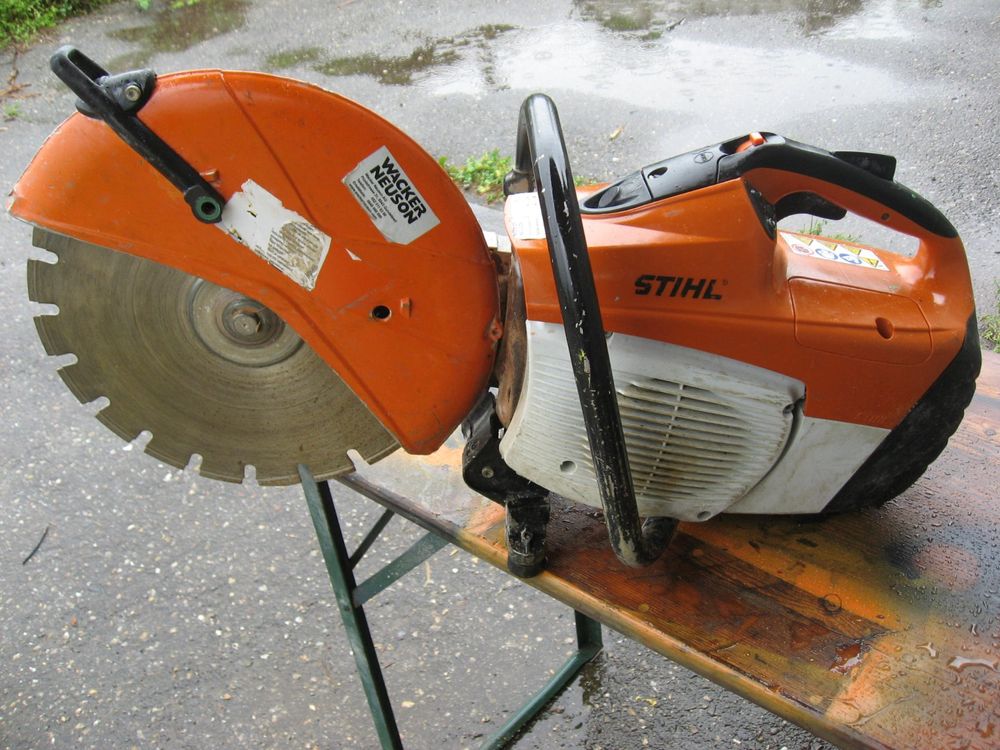 STIHL TS 500 I TRANJÄGER MIT NEUE DIAMANTPLATTE SIEHE BILDER (Gebraucht ...