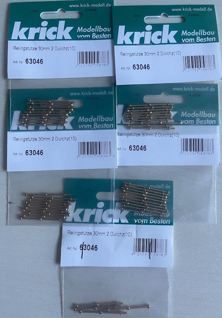 Relingstützen 30 und 40mm (Neu und originalverpackt) in Therwil für CHF 1 – nur Abholung auf ...