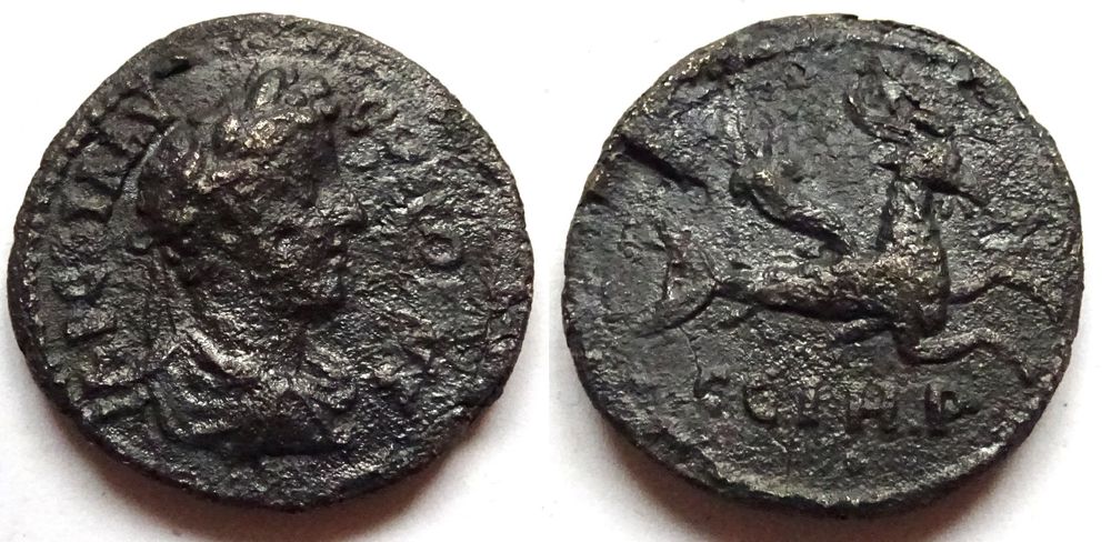 Parium. COMMODUS coin (177-192 AD). Capricorn. Very rare! (Gebraucht ...