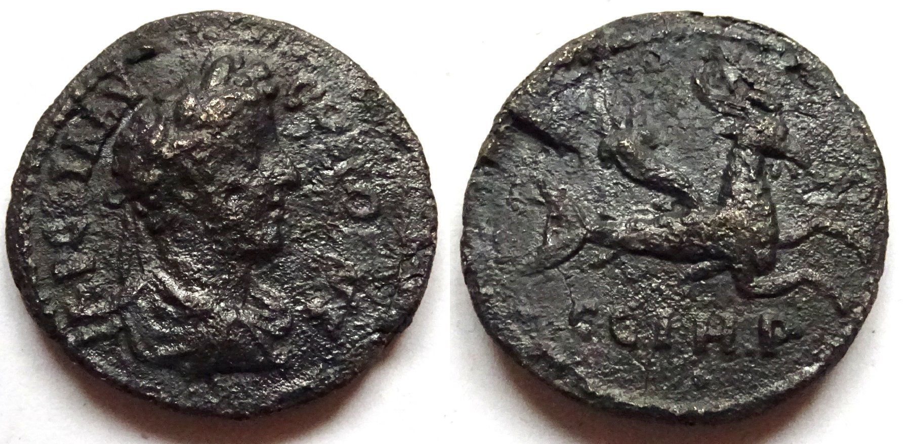 Parium. COMMODUS coin (177-192 AD). Capricorn. Very rare! (Gebraucht ...