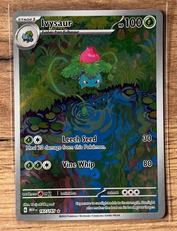 Ivysaur ART RARE 167/165 Pokemon Mew 151 | Kaufen auf Ricardo