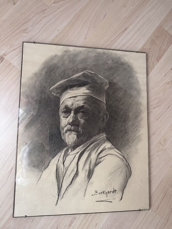 Antike Skizze J. Burkhardt 18731952 (Gebraucht) in St. Gallen für CHF ...
