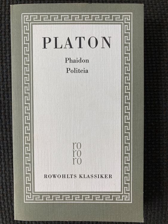 Platon, Phaidon, Politeia (Gebraucht) in Baden für CHF 2.8 – mit ...