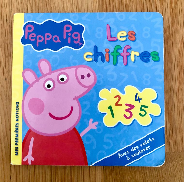 Peppa Pig - Les chiffres - livre en français | Kaufen auf Ricardo