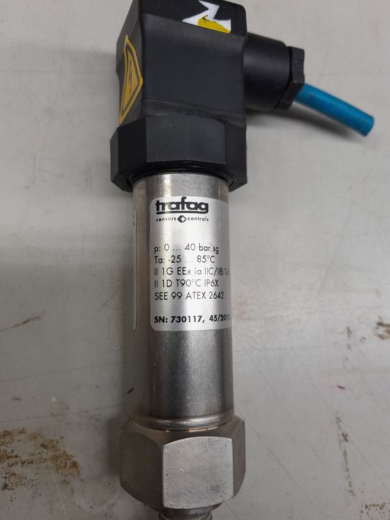 Trafag Drucksensor 0-40 bar / EXNA40.0A (Gebraucht) in Strengelbach für ...