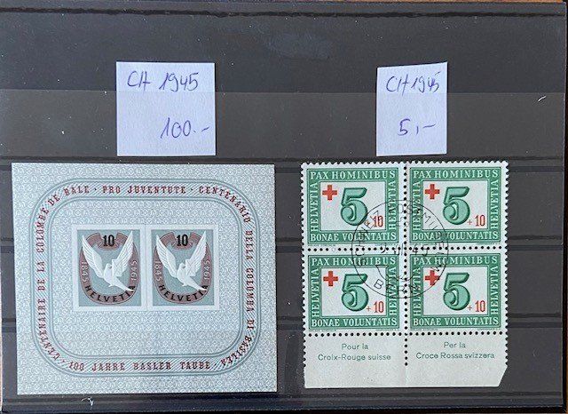 W23 Basler Taube Block 1945** | Kaufen auf Ricardo