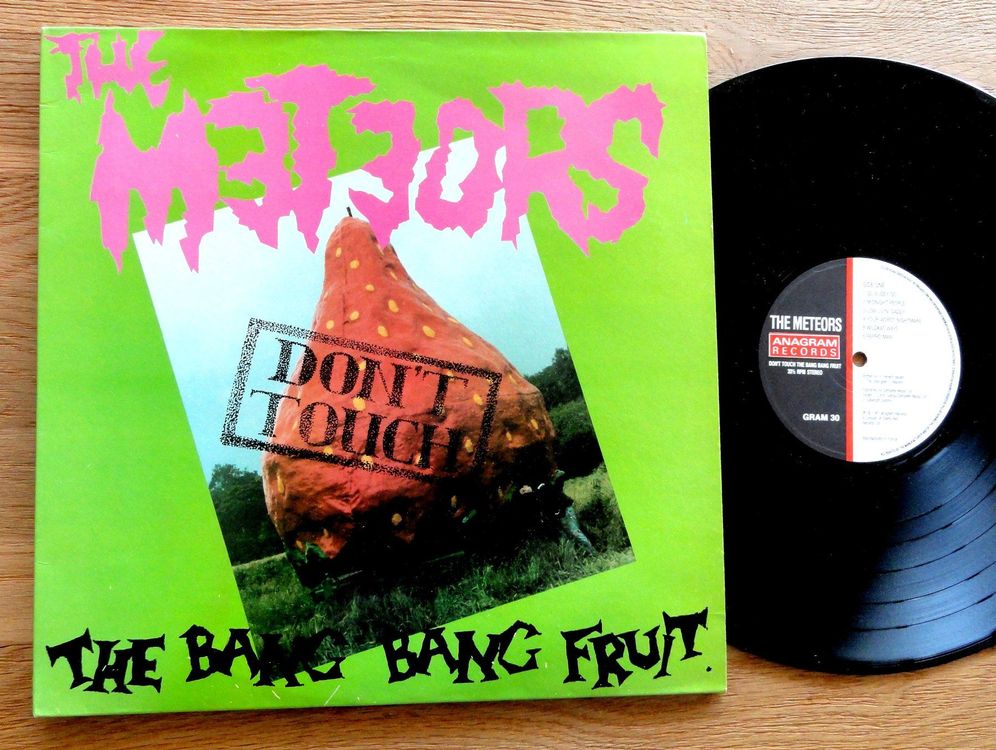 LP THE METEORS don´t touch the bang bang fruits UK 1987 top (Gebraucht ...