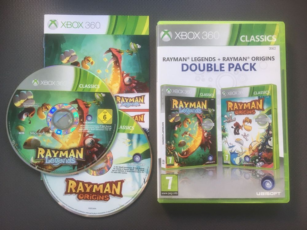 RAYMAN DOUBLE PACK für Xbox360 (Gebraucht) in St.Gallen für CHF 36.9 ...
