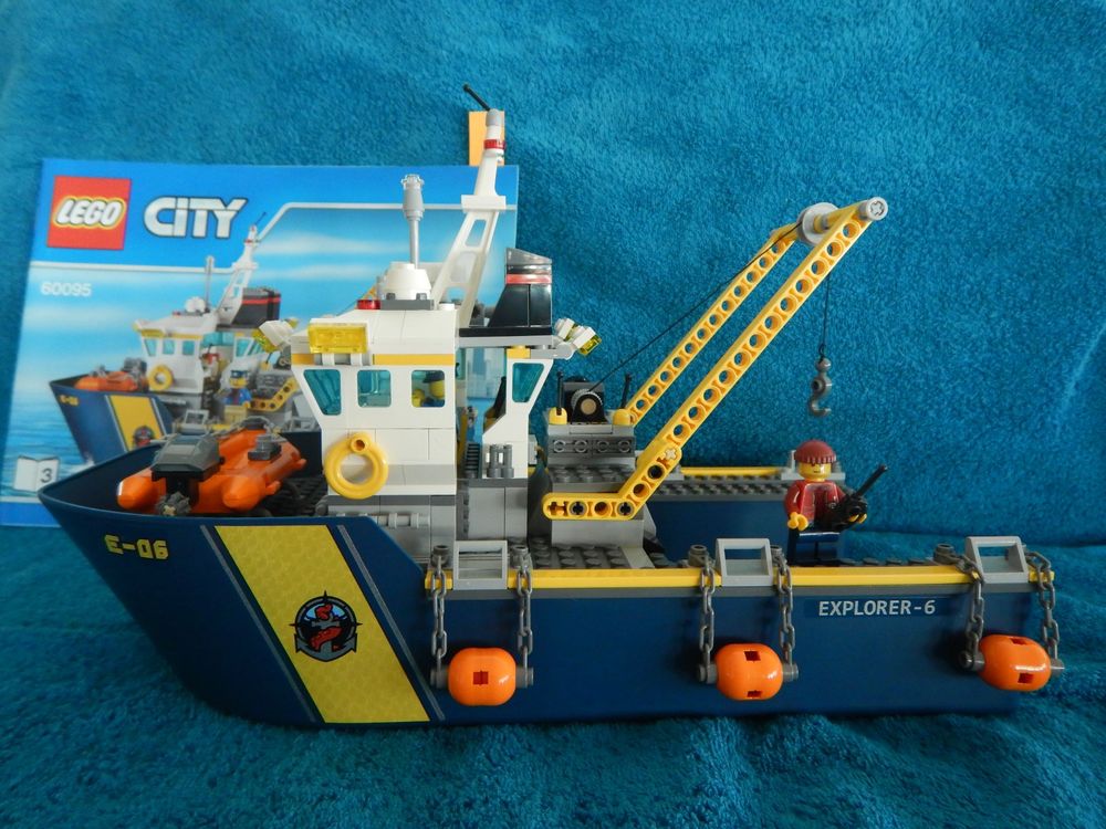 Lego 60095 Nr. 3 Tiefsee-Expeditionsschiff | Kaufen auf Ricardo