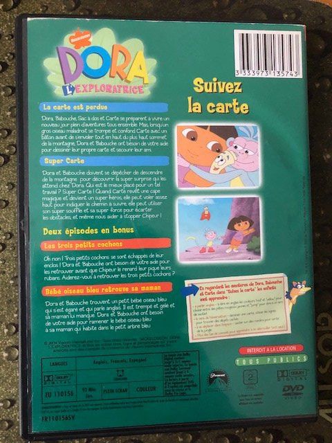 2 DVD - Dora Suivez la Carte & Dora Grande Soeur (Neu (gemäss ...