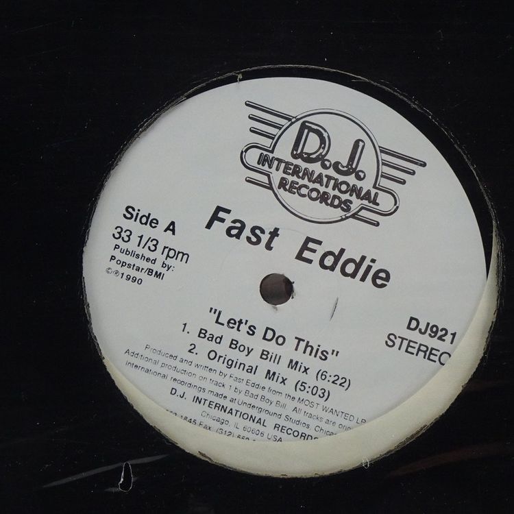 Fast Eddie - Let's Do This EX/Gen [Hip House] (Gebraucht) in Muhen für ...