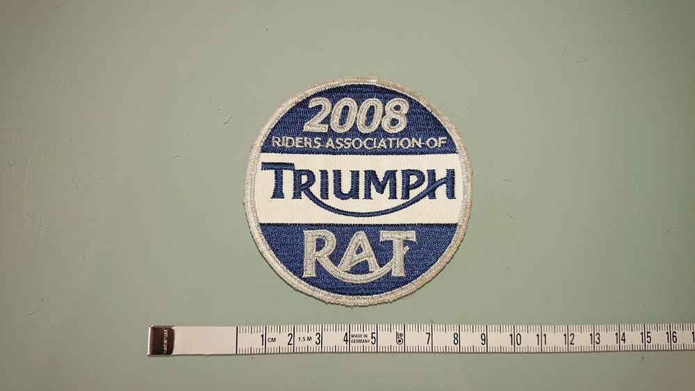 Patch original Triumph RAT 2008 | Kaufen auf Ricardo