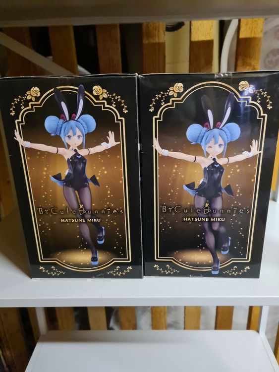 Hatsune Miku BiCute Bunny Figure Furyu SET 2 (Neu und originalverpackt ...