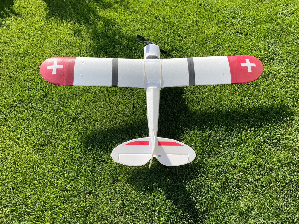Elektro Modellflugzeug Super Cub 120 cm | Kaufen auf Ricardo