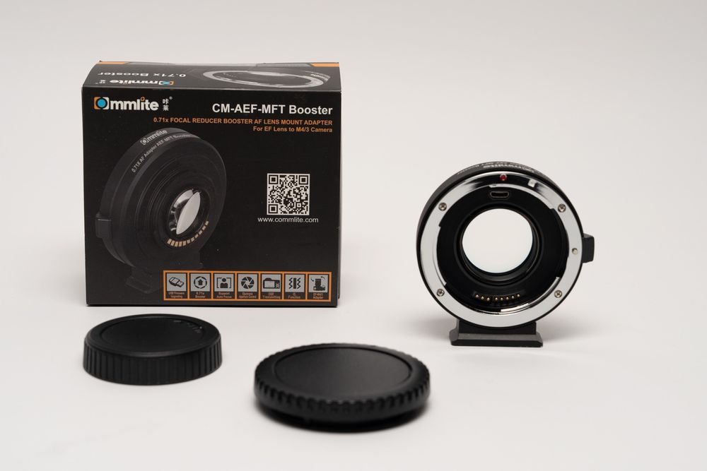 Commlite Adapter Booster Canon EF zu MFT - 0.71x (Gebraucht) in ...