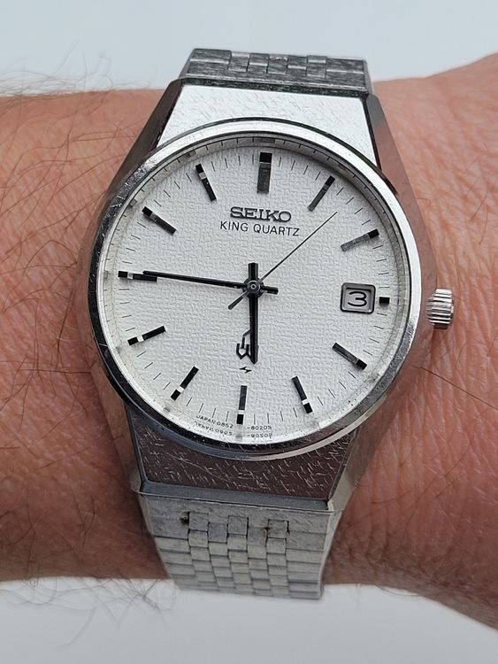 SEIKO KING QUARTZ 0852-8025 JULI 1976 VINTAGE JDM WIE GRAND | Kaufen auf Ricardo