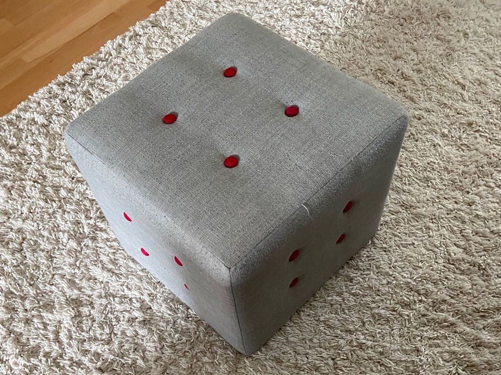 Grauer Hocker (Gebraucht) in für CHF 8 – nur Abholung auf Ricardo kaufen