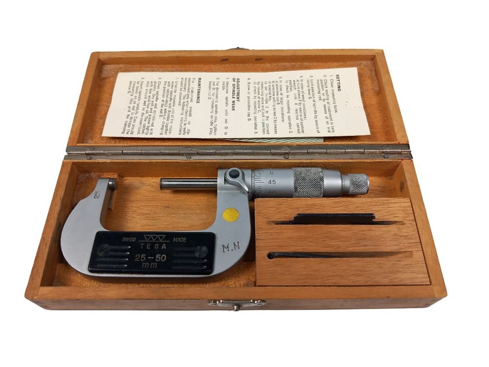 TESA Micrometer 25-50mm (Gebraucht) in Hünenberg für CHF 39 – mit ...