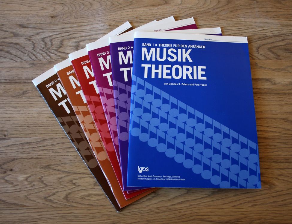 Musiktheorie in 6 Bänden - Charles S. Peters & Paul Yoder (Gebraucht ...