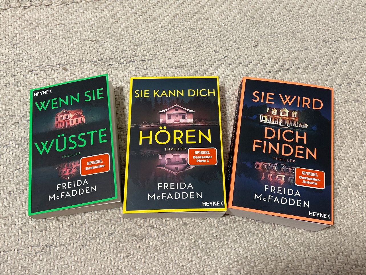 Freida McFadden Thriller-Set: "Wenn Sie wüsste" & Mehr! (Gebraucht) in ...