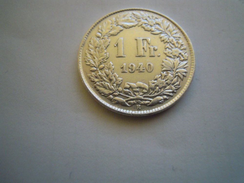 1 Fr. 1940 silber | Kaufen auf Ricardo