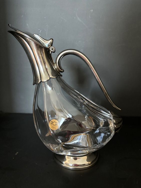 Vintage Wein Dekanter mit versilbert - Italien 70er Jahre (Gebraucht) in Bettwiesen für CHF 73 ...