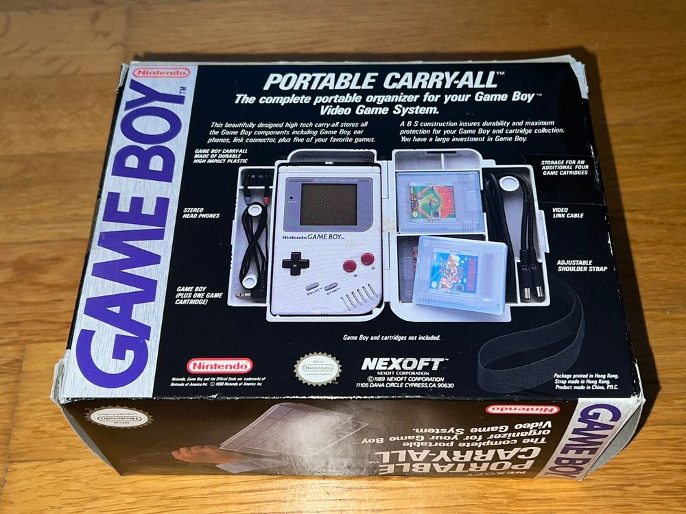 Nintendo Game Boy Zubehör - Portable Carry-All Koffer (OVP) (Gebraucht ...