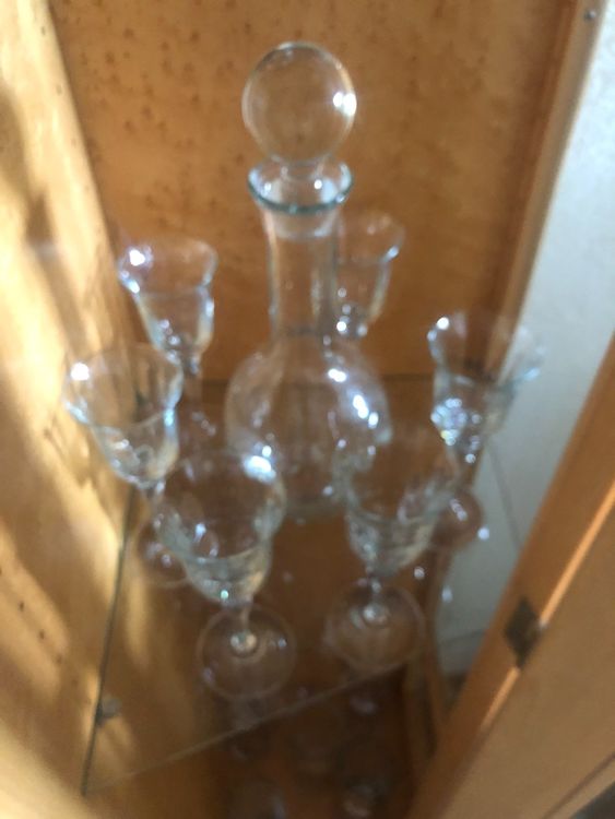 Sherry Set mit 6 Gläsern u. Karaffe | Kaufen auf Ricardo