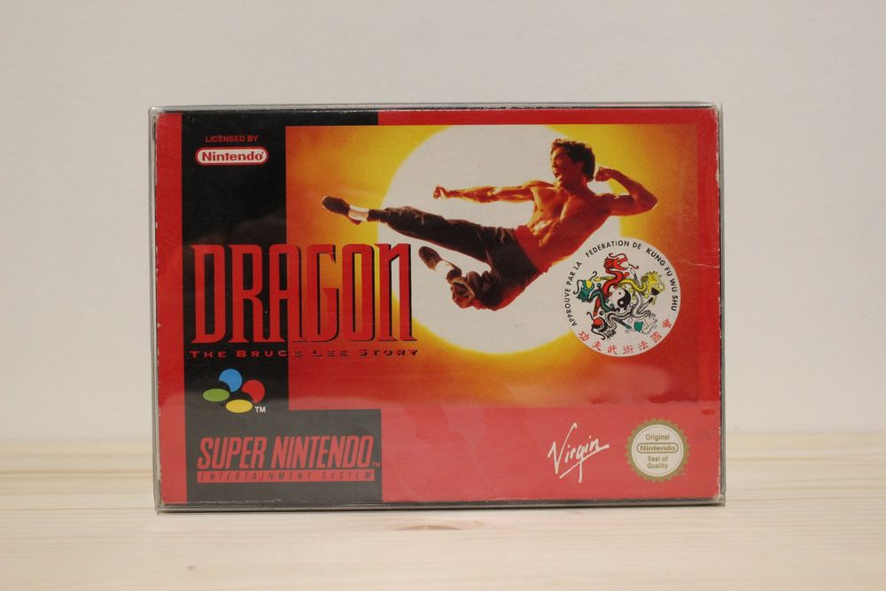 ♥ Super Nintendo ♥ Dragon The Bruce Lee Story 🐉 RARE (Gebraucht) in ...