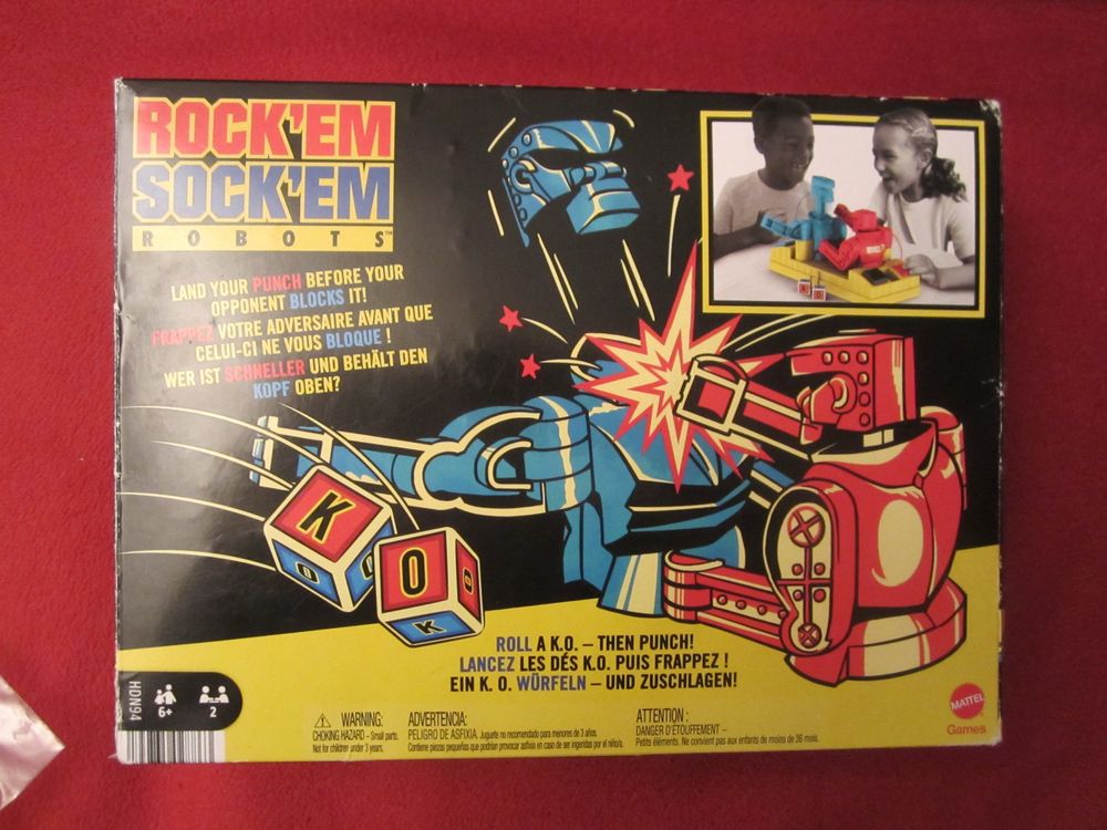 Rock'Em Sock'Em Robots Mattel !!! RARITÄT !!! (Gebraucht) in Volketswil ...