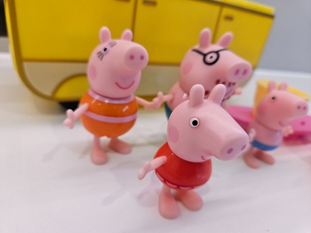 Peppa Pig Bus / Peppa Wutz Strandmobil von Hasbro (Gebraucht) in ...