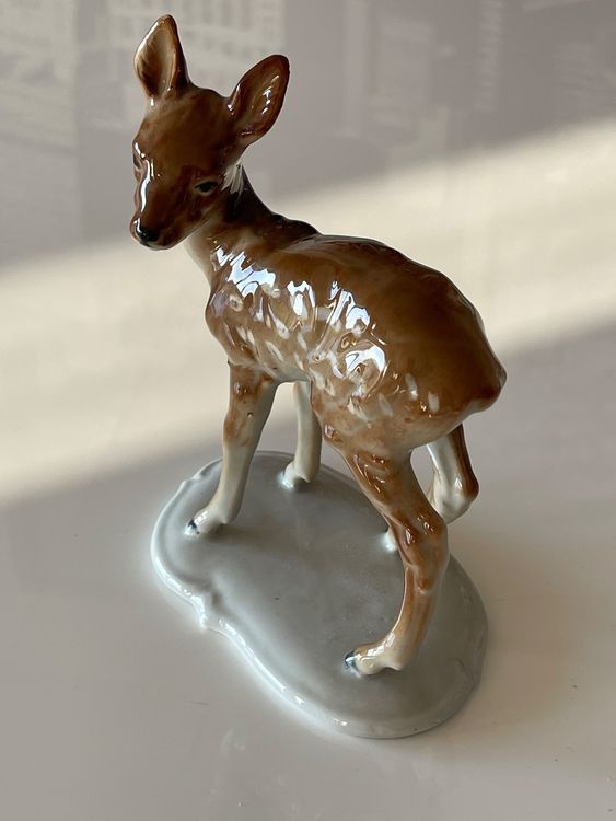 Wagner & Apel Porzellan WA Figur Rehkitz Bambi Weihnachten (Gebraucht) in Zürich für CHF 70 ...