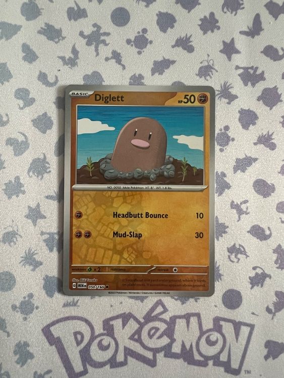 Pokémon 151 Diglett Reverse EN (Gebraucht) in Siebnen für CHF 1 – mit ...