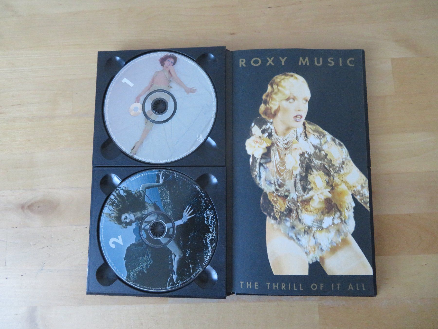 ROXY MUSIC "The thrill of it all" 4 CD BOX (Neu (gemäss Beschreibung ...