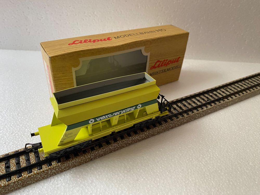 Liliput 24652 Modellbahn Güterwagen vetro recycling H0 (Neu und ...